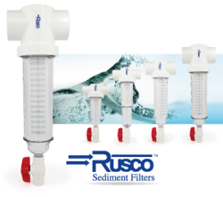 Rusco 1 1/2" Spin Down 100 Mesh Sediment Filter Kit Part # 1-1/2-100-F
