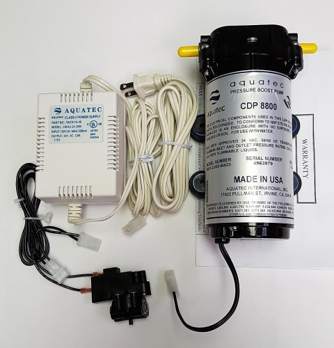 6800 Aquatec CDP Series Booster Pump Kit, Power Transformer & Pressure ...