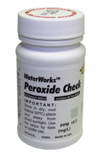 Sensafe/WaterWorks Peroxide High Range Test Kit 50 Strips # 480014